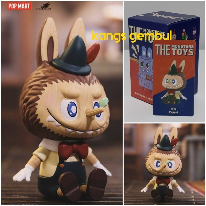Pop Mart X How2Work / Labubu The Monsters Toys Series / Puppet / Figure ...