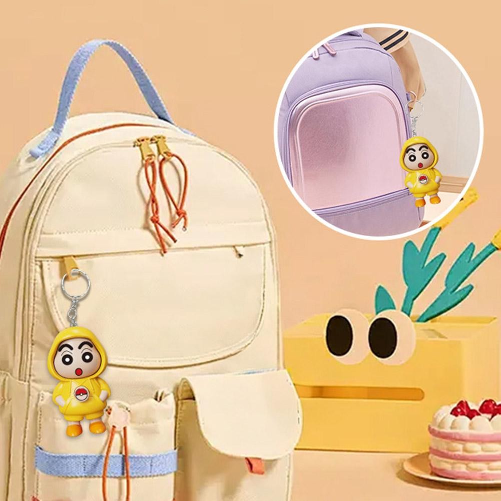 Crayon Shin-chan Face-changing Doll Keychain Toy Press To Change Face ...