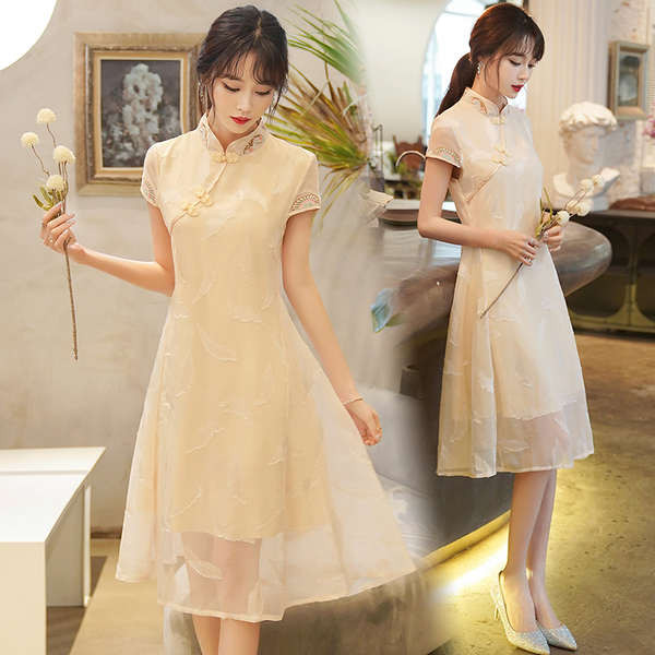 satin dress zanzea dress Saiz Plus Wanita 2024 Musim Panas Gaya Cina ...