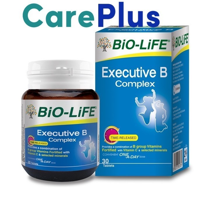 BIO - LIFE EXECUTIVE B COMPLEX 30'S | Shopee Malaysia