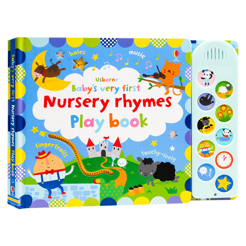 Nursery Rhymes Nursery Rhymes Cardboard Touch Voice Flip Book English ...