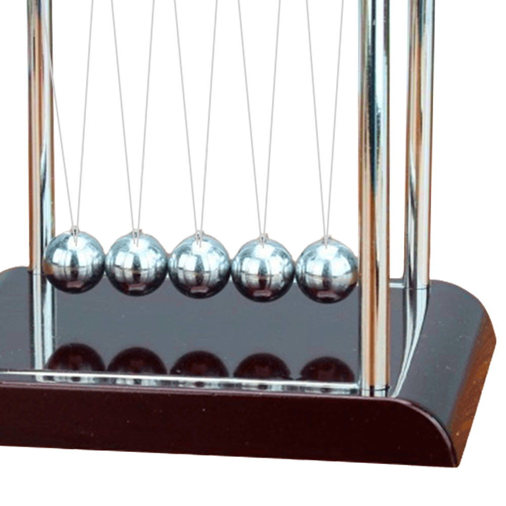 Newtons Cradle Balance Balls Physics Science Pendulum Desk Toy Home ...