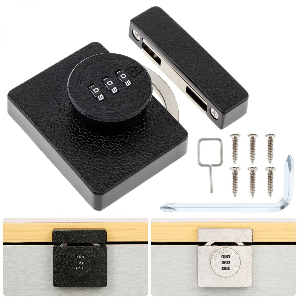 Keyless Combination Cabinet Lock for Swinging / Sliding Door / Drawer ...