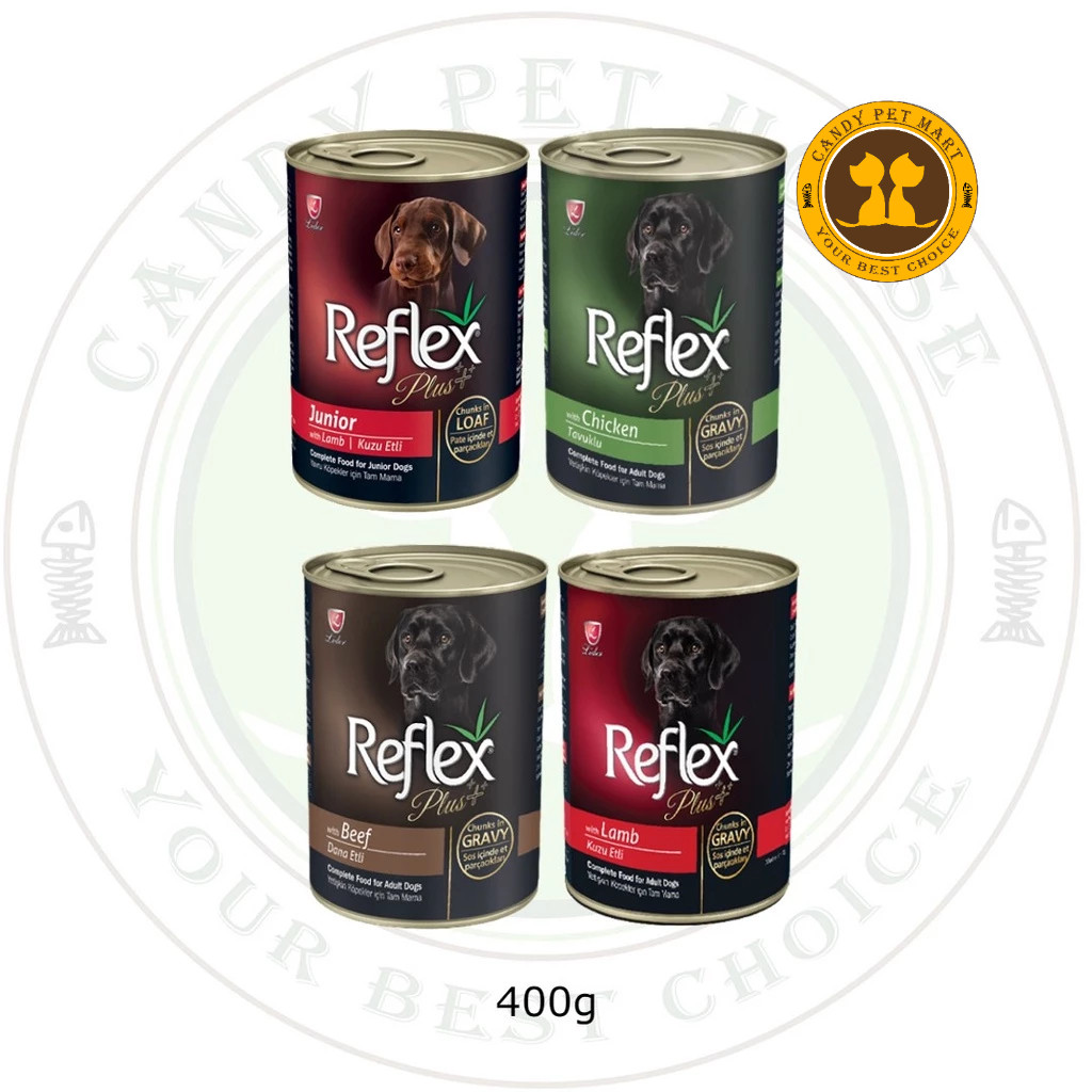 Reflex Plus Dog Canned Food/Wet Food-400g | Shopee Malaysia