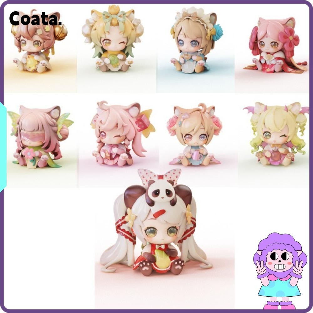 COATA Box, CAT MONI Series Sweet Emilya Anime Cartoon Figures Model ...