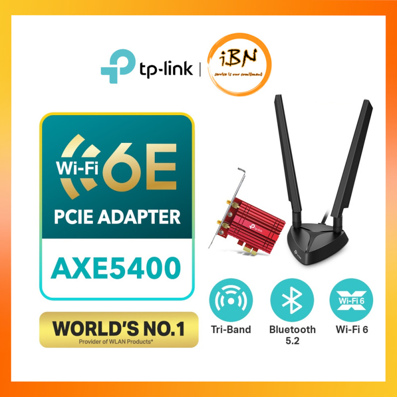 TP-Link AXE5400 Archer TXE75E Tri-Band ( New 6Ghz ) WIFI 6E & WIFI 6 ...