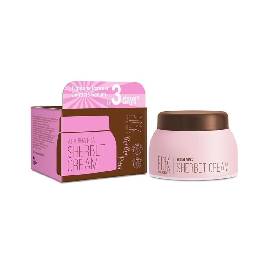 PINK BY PURE BEAUTY Bye Bye Pores Sherbet Cream 50ML | Shopee Malaysia