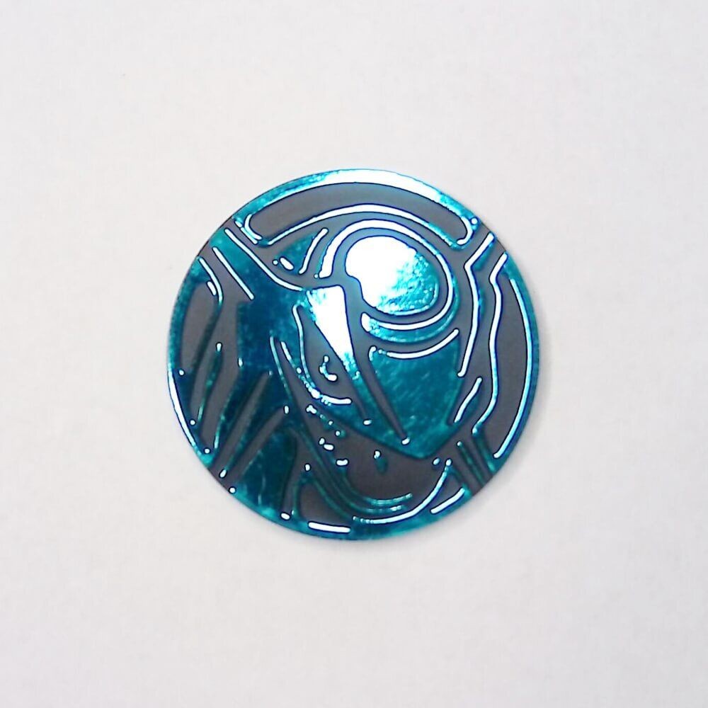 Pokemon TCG Coin RAYQUAZA [Blue] 35MM | Shopee Malaysia