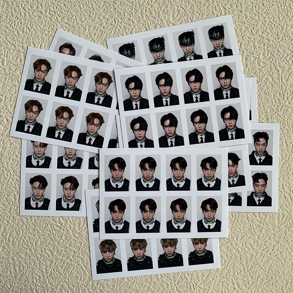KPOP THE BOYZ B ID Photo Identity Card Photocards School HD Collective ...