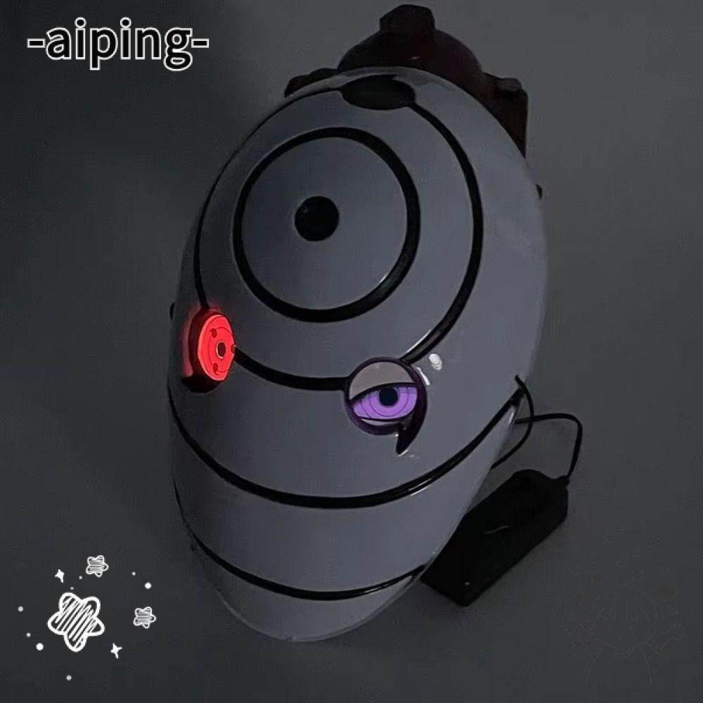 AIPING1 Glowing Naruto , Tobi Uchiha Obito Sharingan Face Cover, 2025 ...