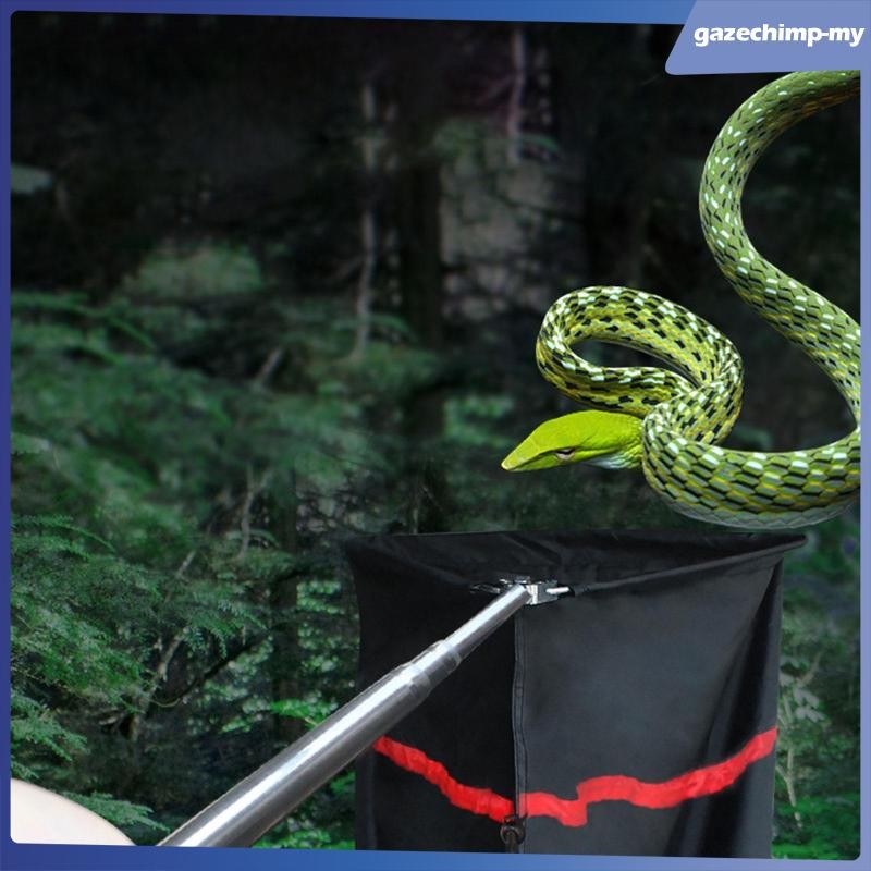 [GazechimpMY] Snake Catcher Net Handling Tool Adjustable Pole Heavy ...
