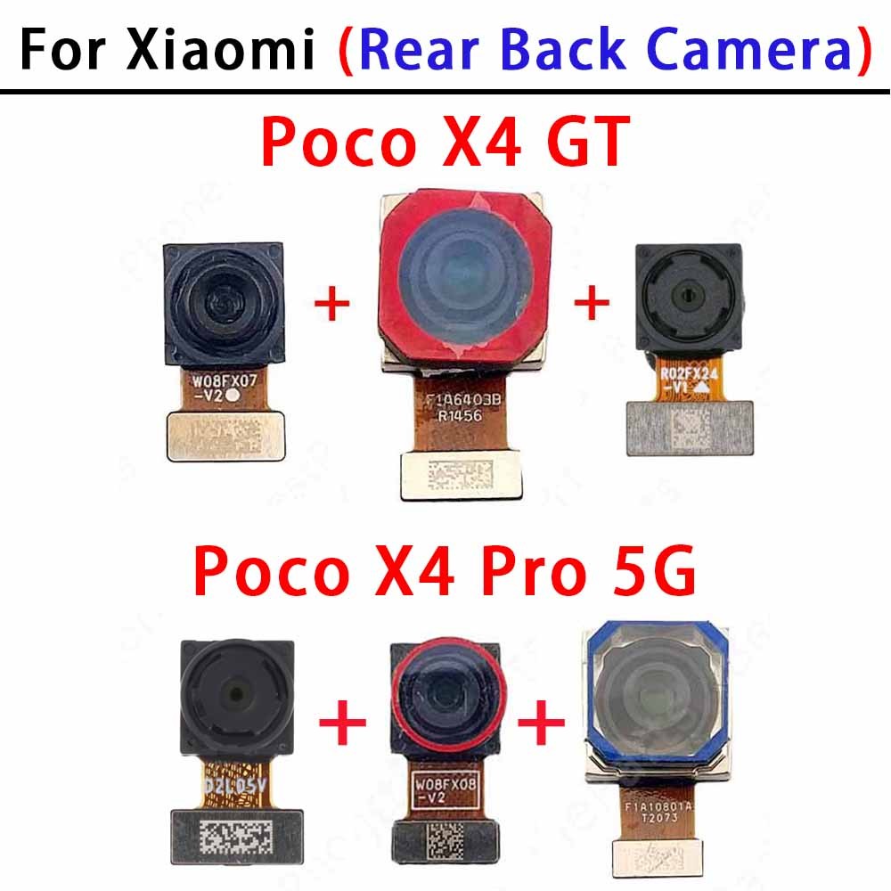 Original Rear Back Camera For Xiaomi Poco X4 GT Pro 5G PocoX4GT ...