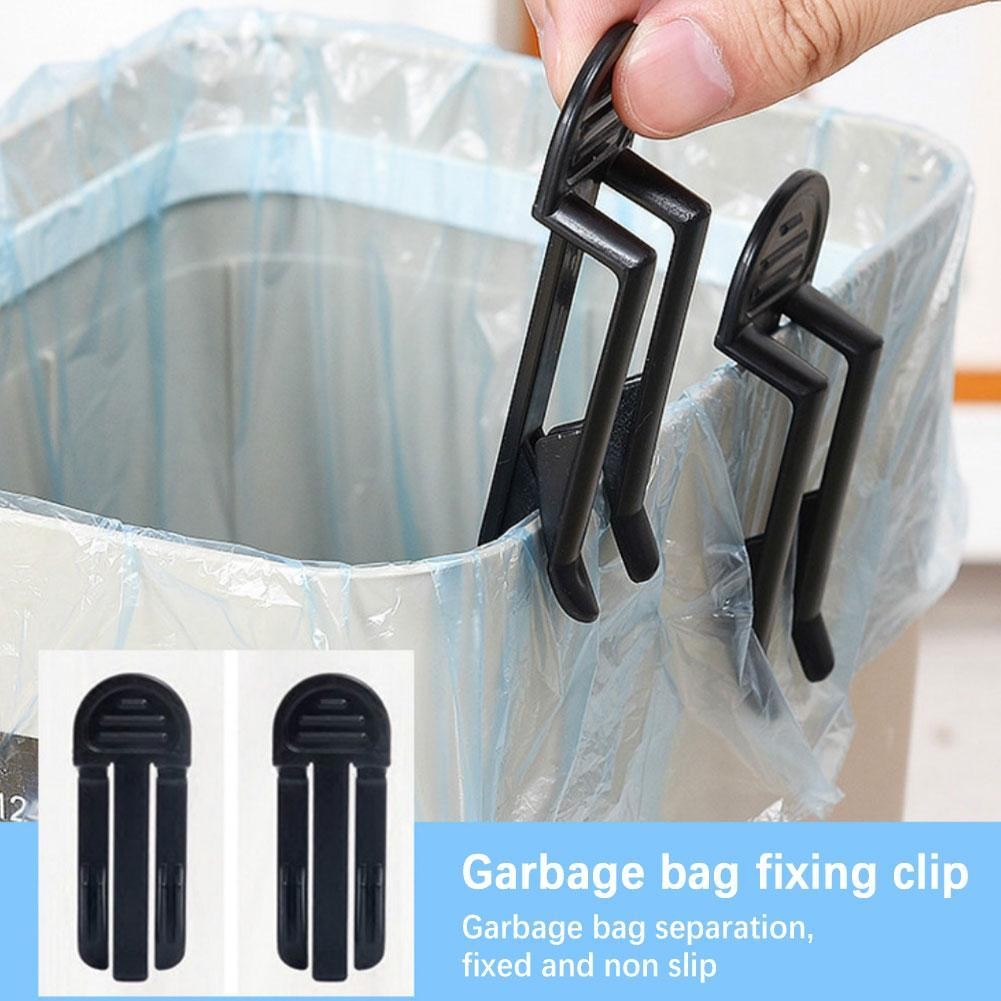 Trash Can Clip Home Practical Garbage Can Waste Trash Lock Holder Bag ...