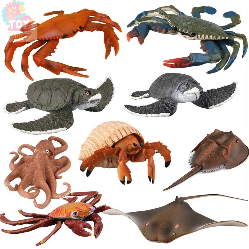Children Science Educational Toys Simulation Marine Life Model Octopus ...