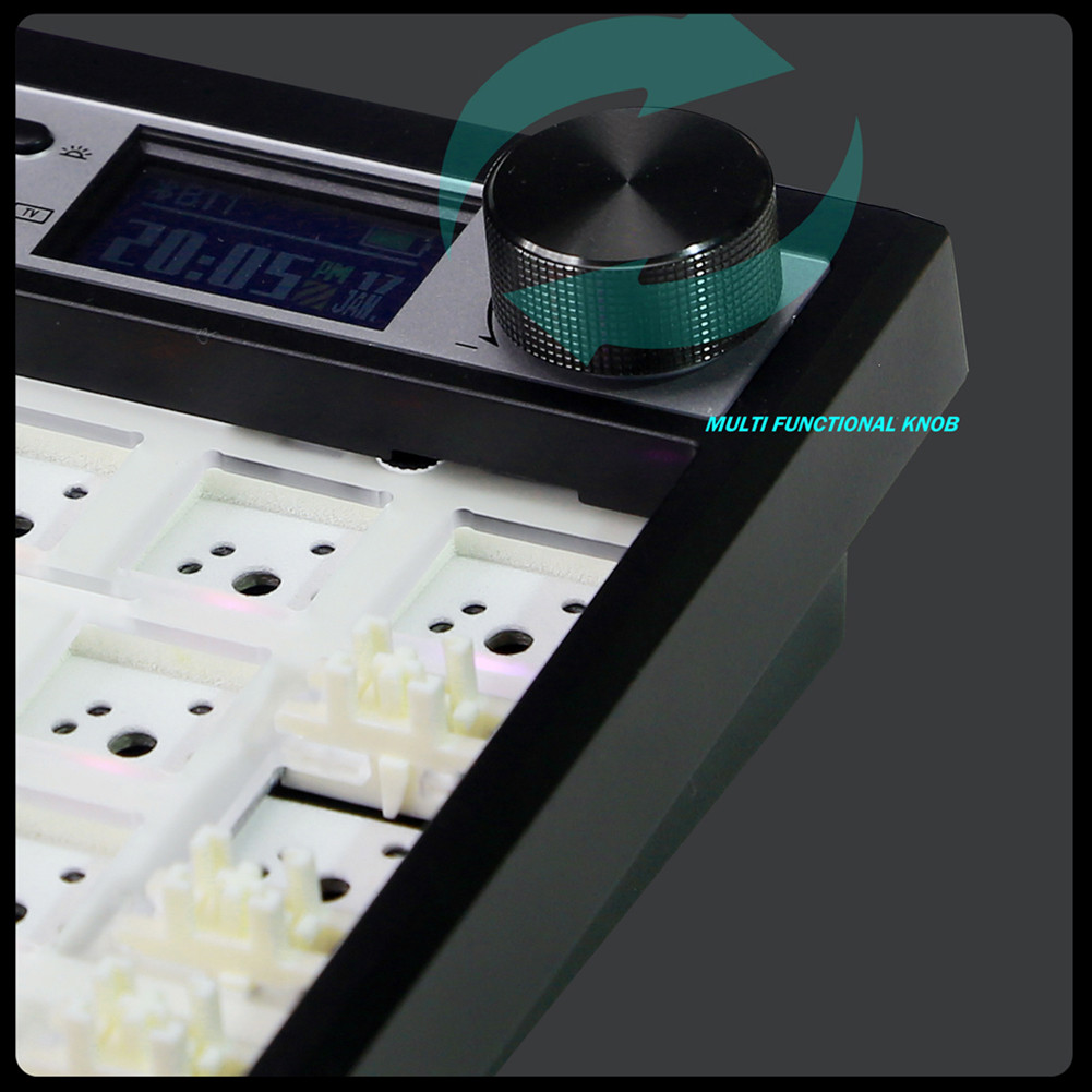 GMK67 75% Mechanical Keyboard Kit Gasket BT5.0/2.4G Wireless/Wired Hot Swap [freeplus.my ...