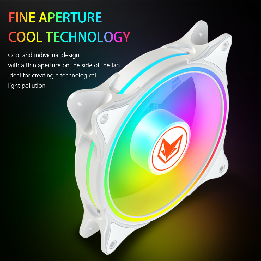 Water Cooling 12V 4 Pin PWM 5V 3Pin ARGB 120mm Aura Sync PC Case Fan ...