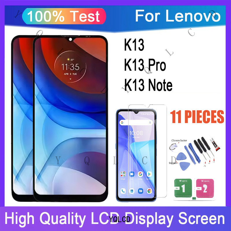 Original Lenovo K13 K13 Pro K13 Note LCD Display Touch Screen With Frame Replacement | Shopee ...