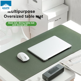 Mouse Pad Leather Men's and Women's solid Color Enlarged Laptop ...