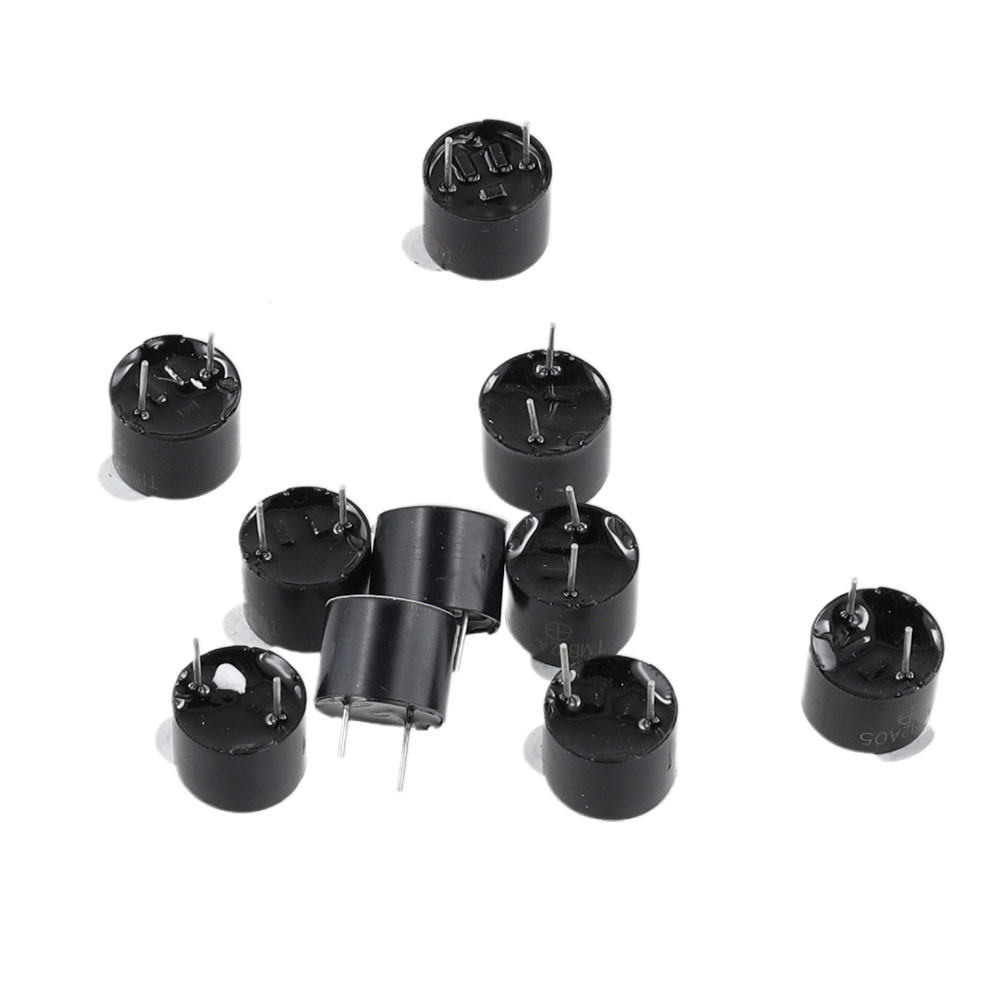 10PCS Active Buzzer Sounder Speaker Buzzer Active Buzzer Alarm 5V 12*9 ...