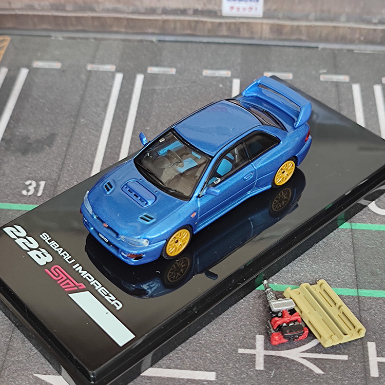 Sparrow Wing Leopard WRX 22B STI Wide Body Version HJ 1: 64 Simulation ...