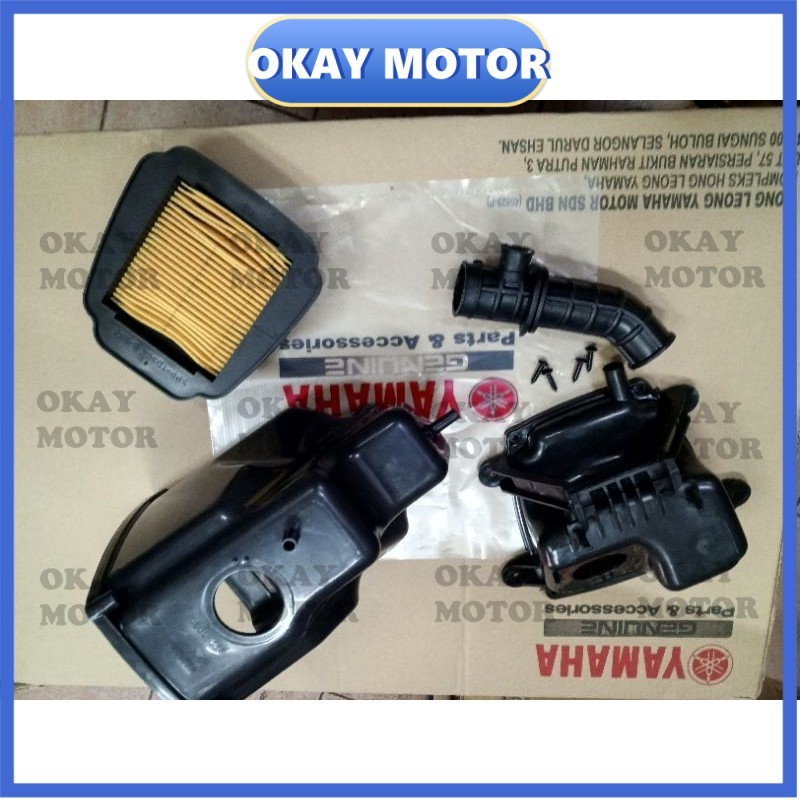 AIR FILTER KOTAK ANGIN Y15 ZR YAMAHA Y15ZR V1 V2 AIR CLEANER BOX HOSE ...