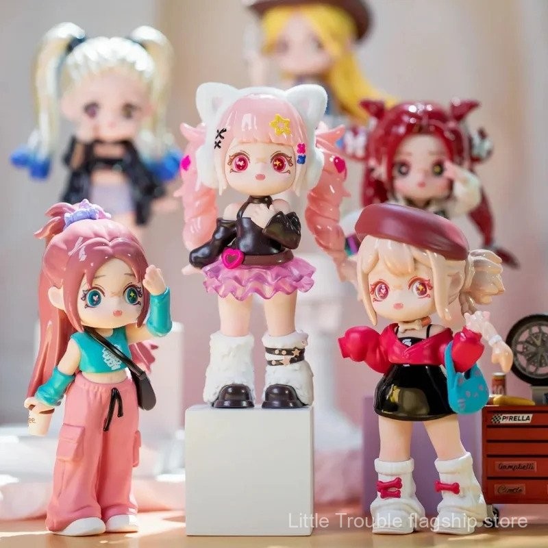 Kilikili Millennium Era Animation Figure Blind Box Kilikili Y2k Girl ...