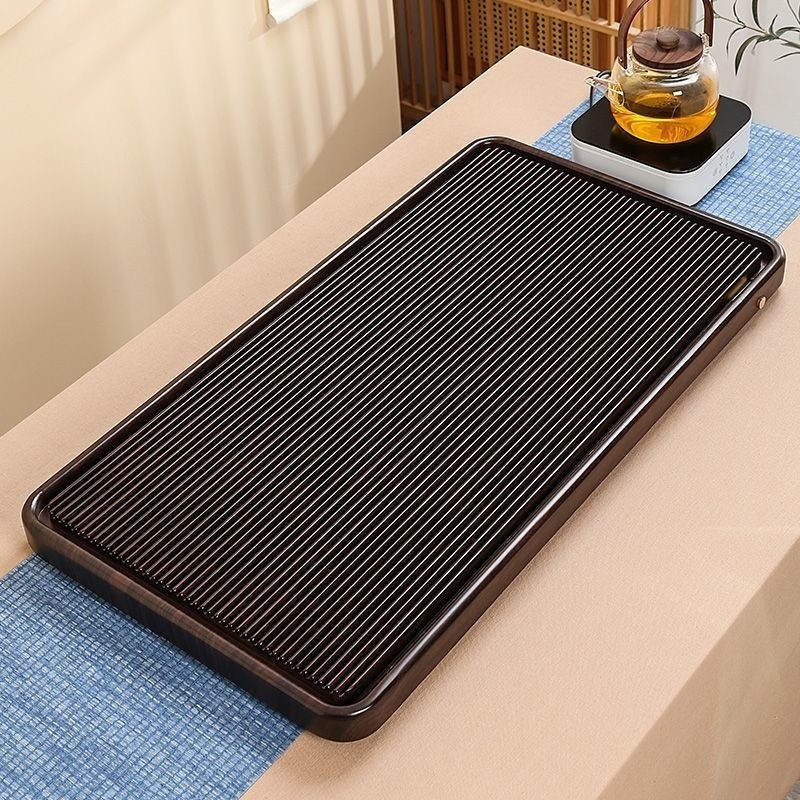 German Bakelite Tea Tray New Homehold Solid Wood Tea Table Drainage ...