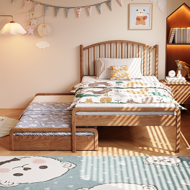 Wood and ZZLI NFN 【SG Sales】Solid NFN Mother Tow-pull 1 Change Two-bed ...
