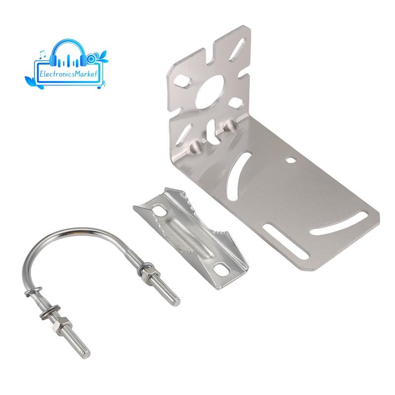 Outdoor Patch Antenna Mount L-Shaped Antenna Brackets U-Type Hoop ...
