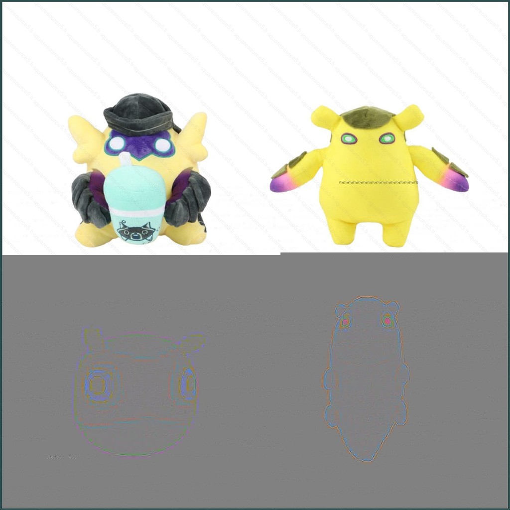 SQ5 VALORANT Cute Wingman Plush Dolls Gift For Kids Home Decor Game ...