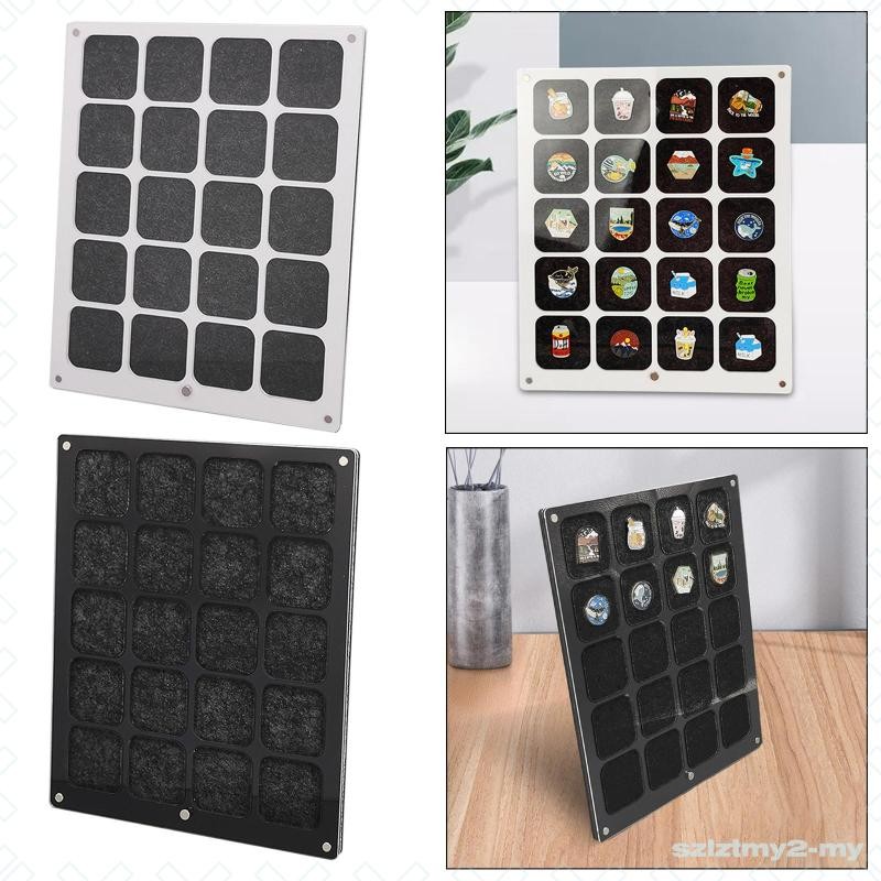 [SzlztmyeeMY] Pin Display Frame Pin Display Case Pin Collection Display ...