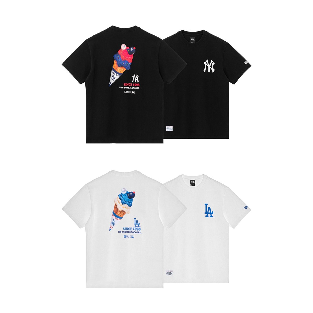 New Era New York Yankees Ice Cream Cone Tee (H) | Shopee Malaysia
