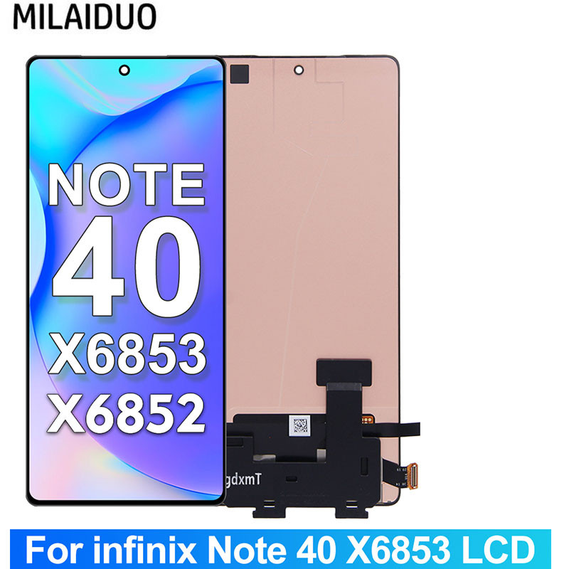 Original /TFT LCD for Infinix Note 40 4G 5G LCD X6853 X6852 Display ...