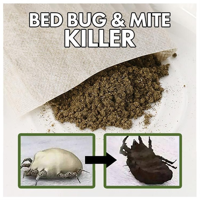 Pepijat Dust Mite Killer Herbal Antibacterial Bag Bed Bugs Mites ...