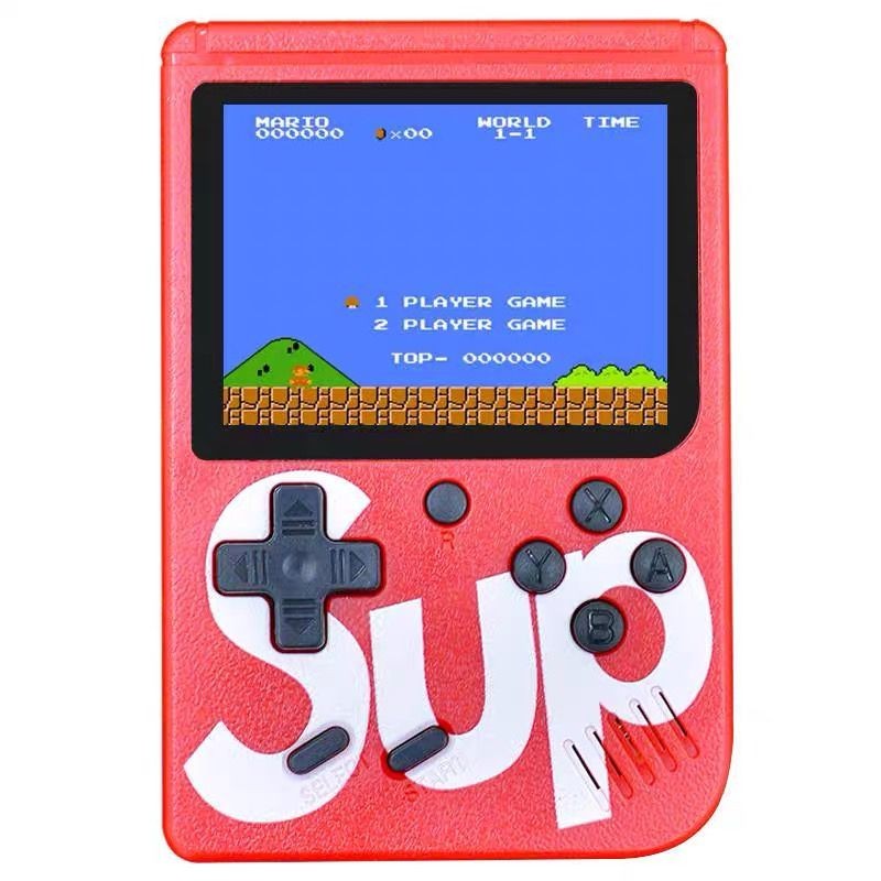400 Games Retro Portable Video Games Classic Console Double Remote ...