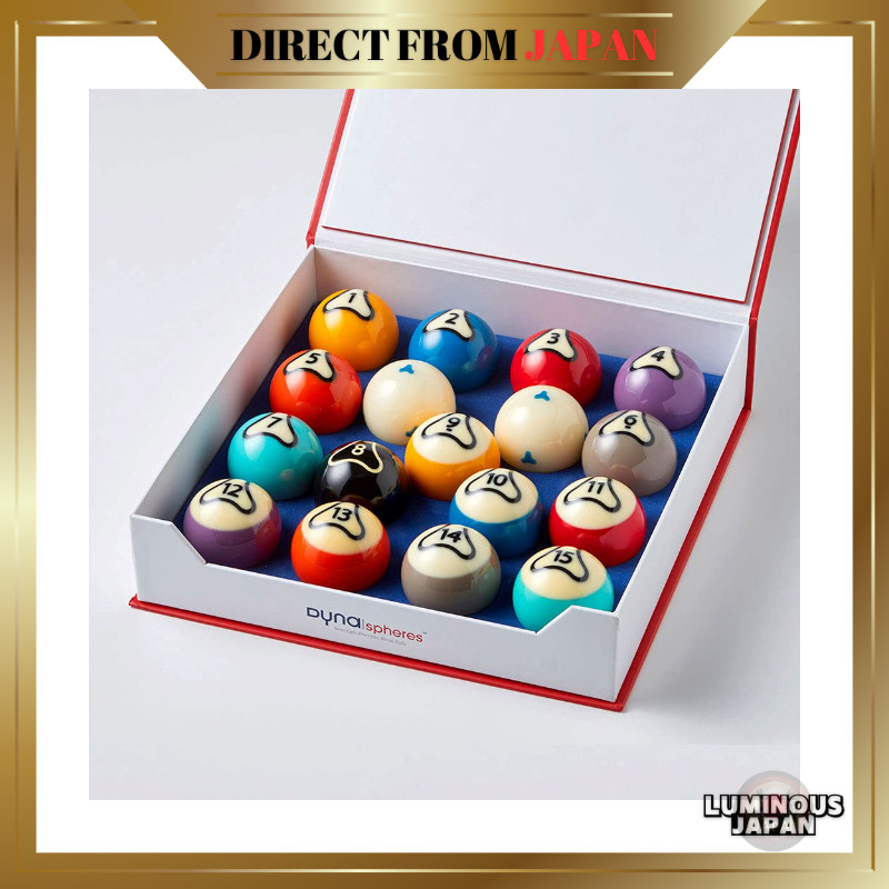 Billiard Balls Dyna Spheres (15 Object Balls + 2 Cue Balls) JAPA ...