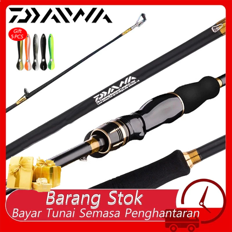 NEW-DAIWA Rod Casting Rod Joran Pancing Rod Spinning Rod Fishing Carbon ...