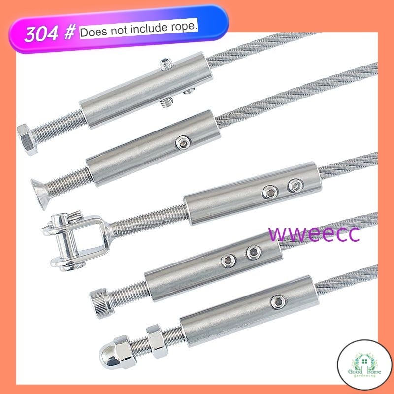 GD We wec] Guardrail Wire Rope Joint Tightening Buckle Stainless Steel ...