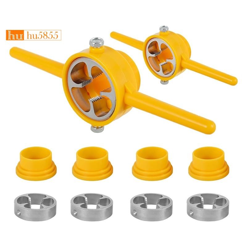 Best Pvc Threading Tool Reviews CTDWNT 6pcs Plastic Pipe Thread Die Kit ...