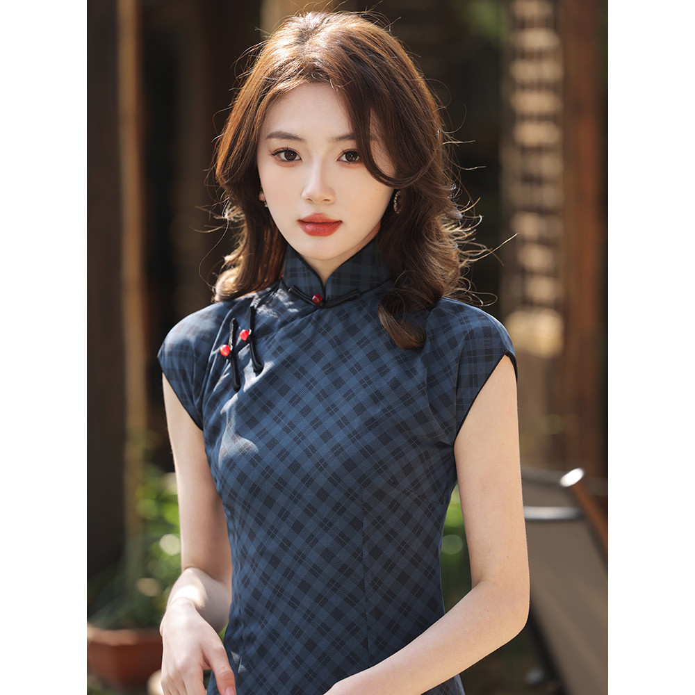 Old Shanghai Cheongsam Female Summer High-End Young Style Large Size ...