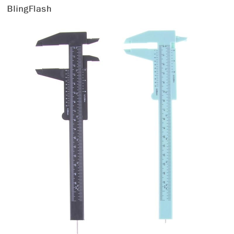 BlingFlash 1PC 6 Inch 150mm Plastic Vernier Caliper Sliding Gauge Ruler ...