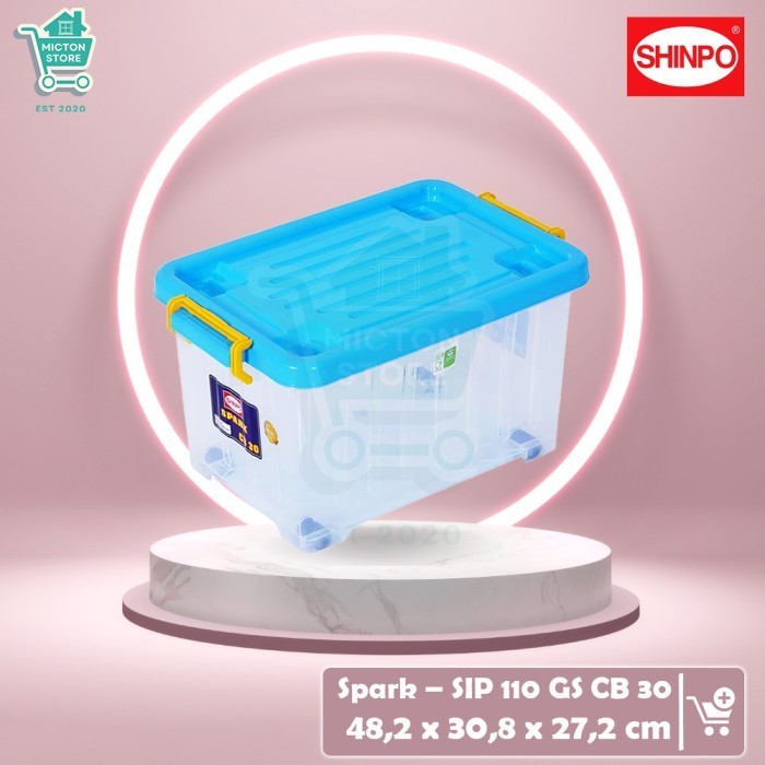 Topton Shinpo SIP 110 SPARK Container Box CB 30 Large Plastic Container ...