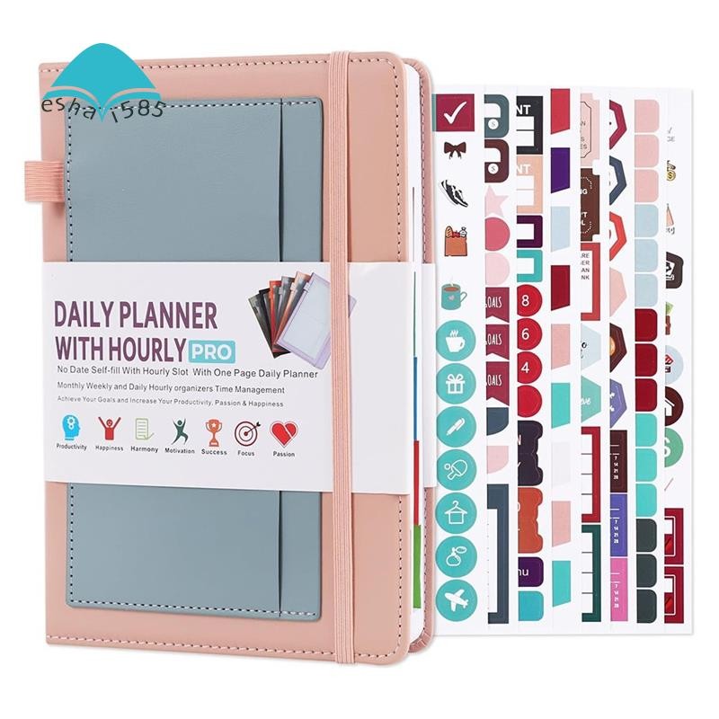 2024-2025 Planner with Practical Stickers, Undated Daily Weekly ...