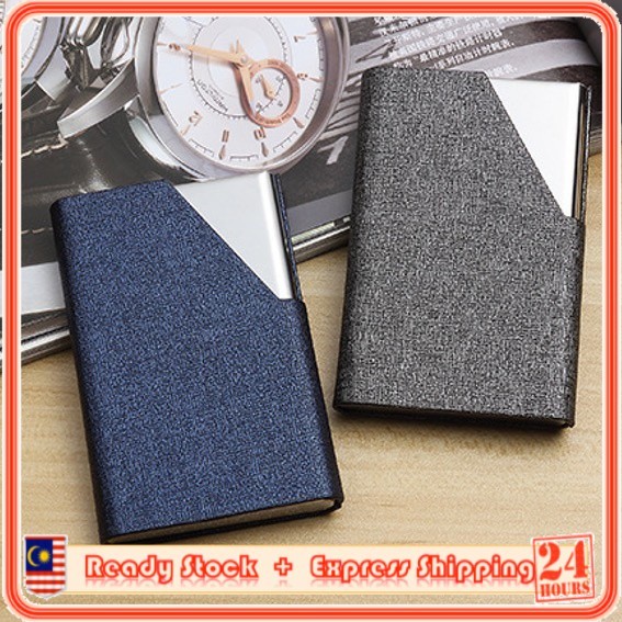 Card Holder Aluminum Alloy Business Name Card Case Wallet for Men 名片包卡包 ...
