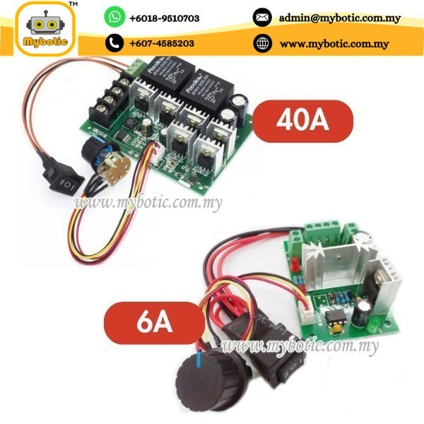 CCM6N 6A / 40A Forward Reverse DC Motor Linear Actuator Controller ...