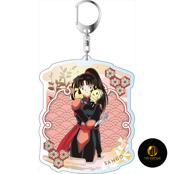 Keychain, Standee Model Inuyasha Shippo Miroku Koga Sesshomaru Study ...