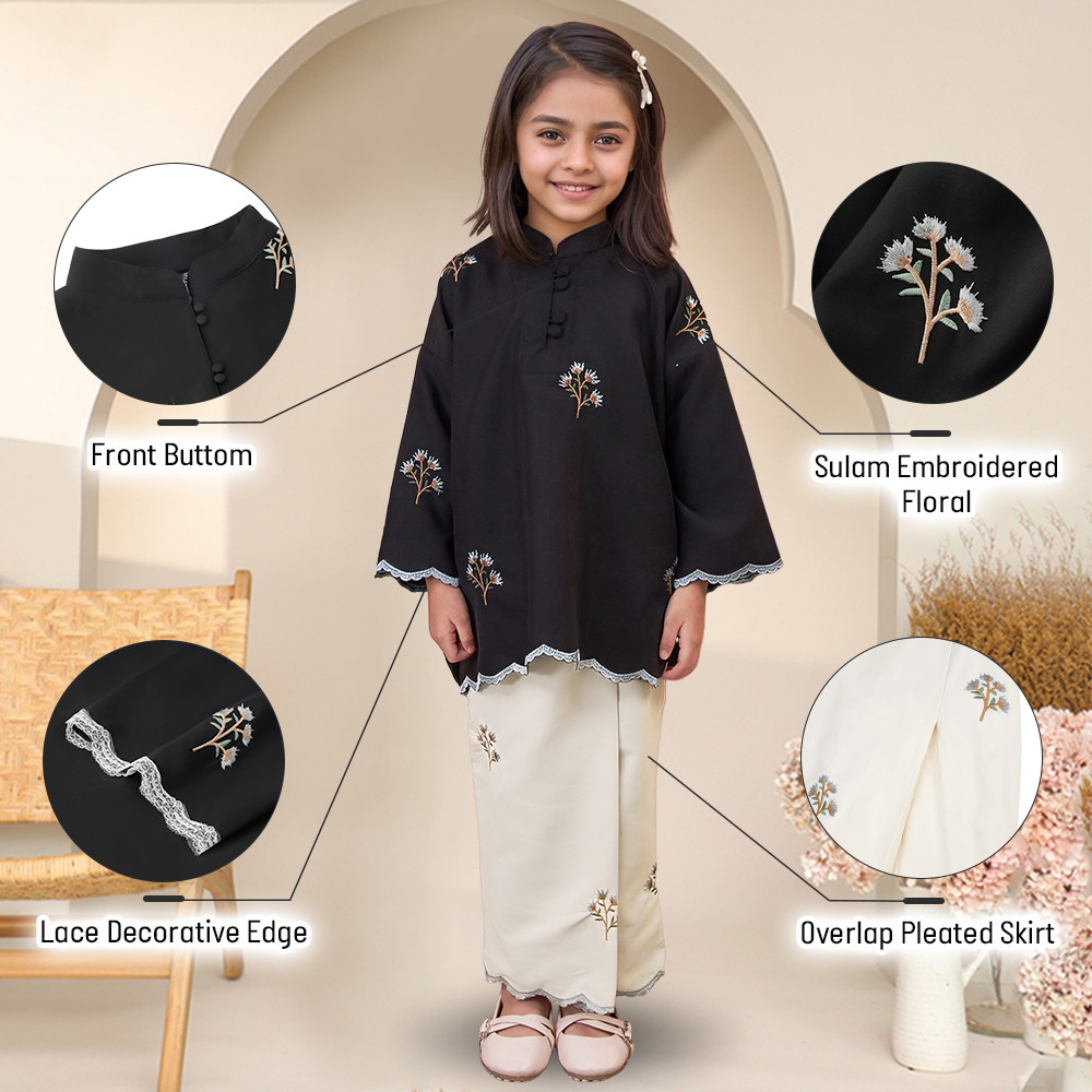 baju kurung budak perempuan kurung sedondon ibu anak maria kebarung ...