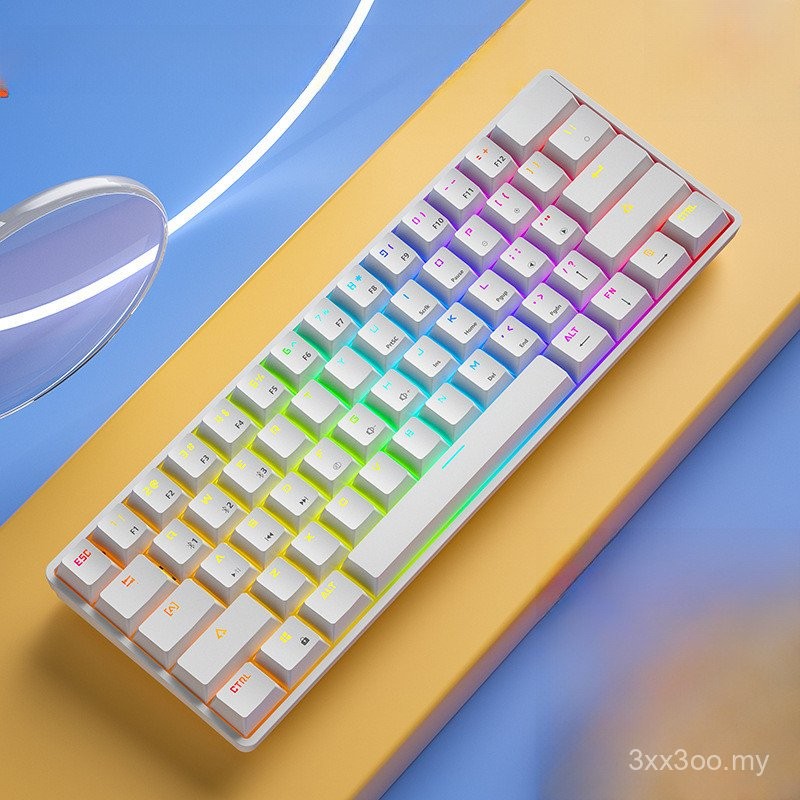 Crack K28 Game Wired Mechanical Keyboard RGB Mobile Phone Tablet Gaming ...
