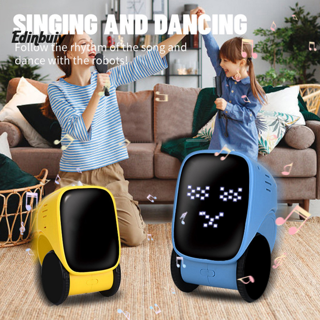 EDI Touch-sensitive Robot Toy Rc Stunt Robot Toy with Led Eyes and ...