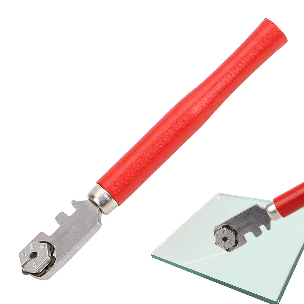 Portable Glass Cutter Professional Glass Tile Cutter Window Craft For Hand Tool Glass Knife ...